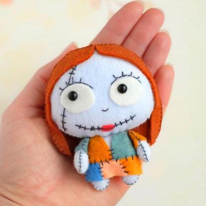 Felt Sally Pdf Pattern, Nightmare Before Christmas, Easy To Make ...