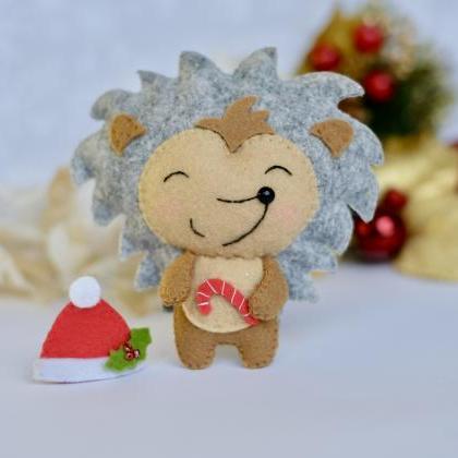 Felt Hedgehog Toy Sewing Pdf Pattern, Felt Woodland Animal Pattern ...