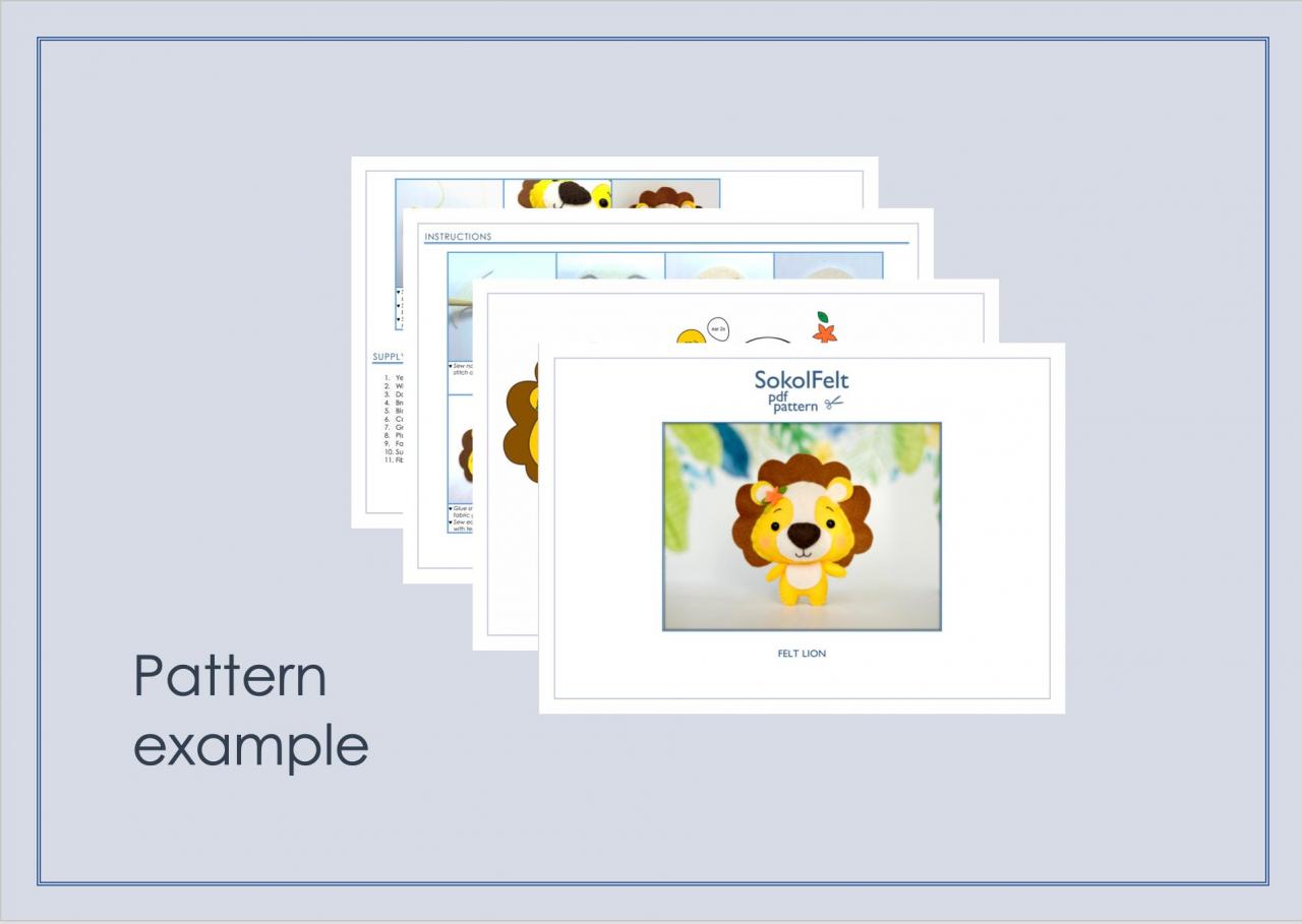 Set Of 5 Christmas Animal Toy Pdf And Svg Patterns, Winter Polar ...