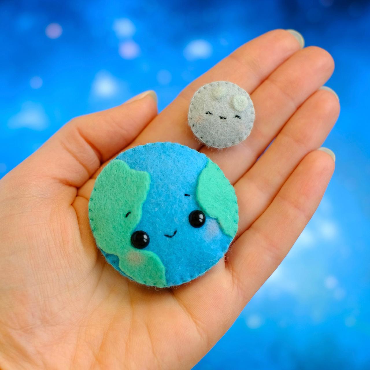 Set Of Felt Space Toy Pdf And Svg Patterns, Planets, Astronaut And ...