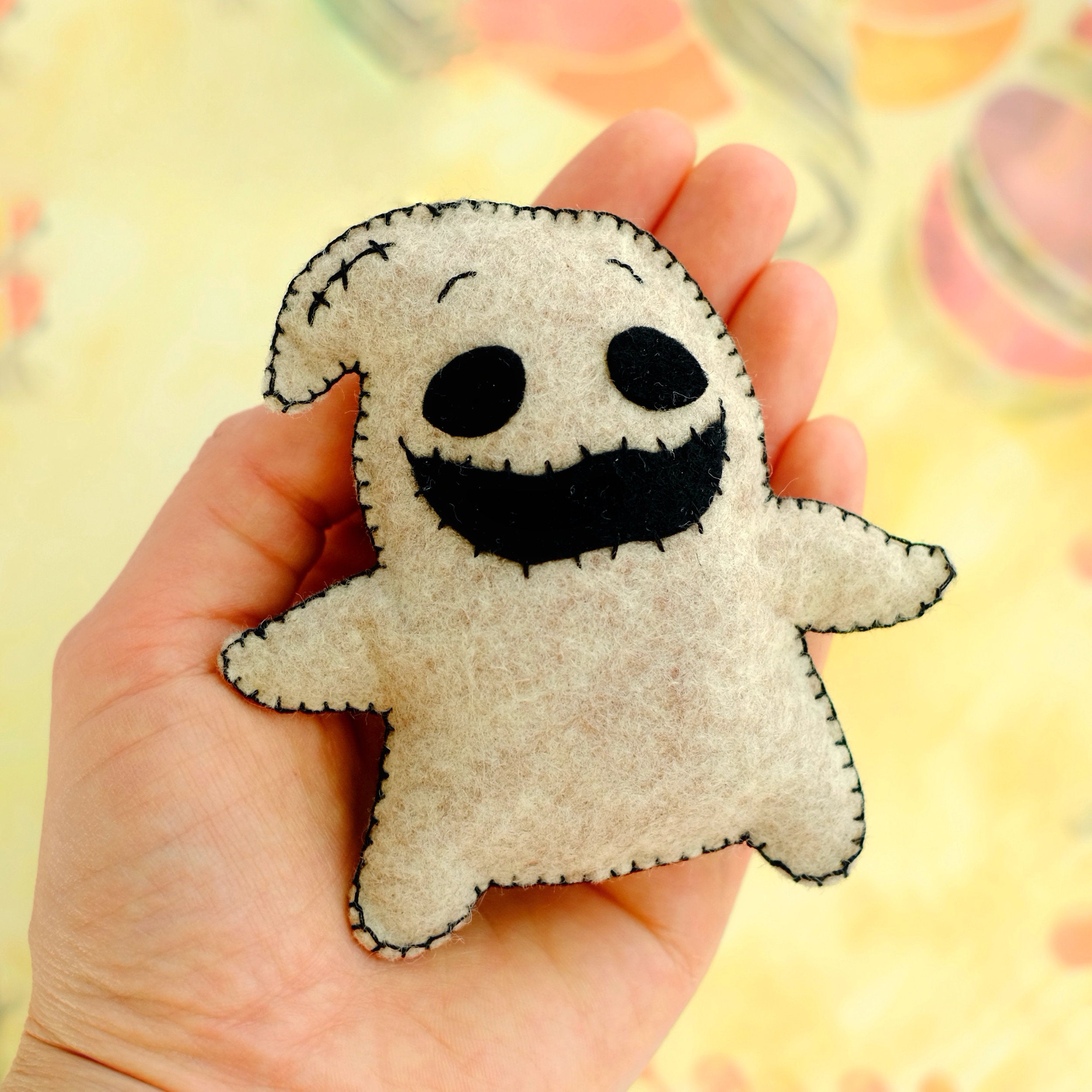Set Of 4 Halloween Felt Toy Pdf And Svg Patterns, Nightmare Before ...