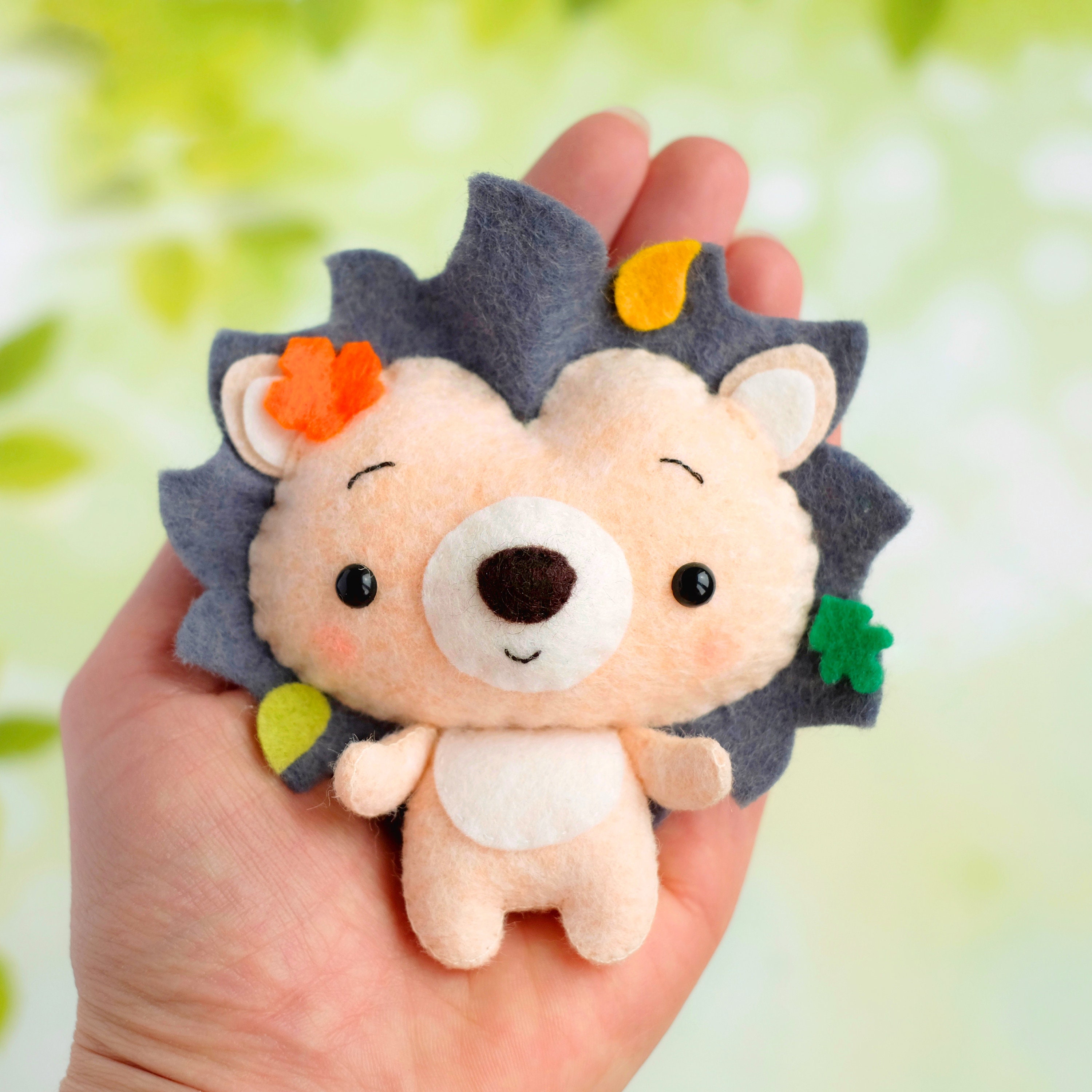 Set Of 12 Cute Woodland Animal Felt Toy Sewing PDF And SVG Patterns ...